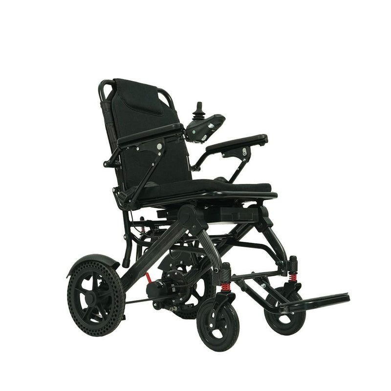 Multi-Features Foldable Electric Travel Wheelchair With Carbon Design ...