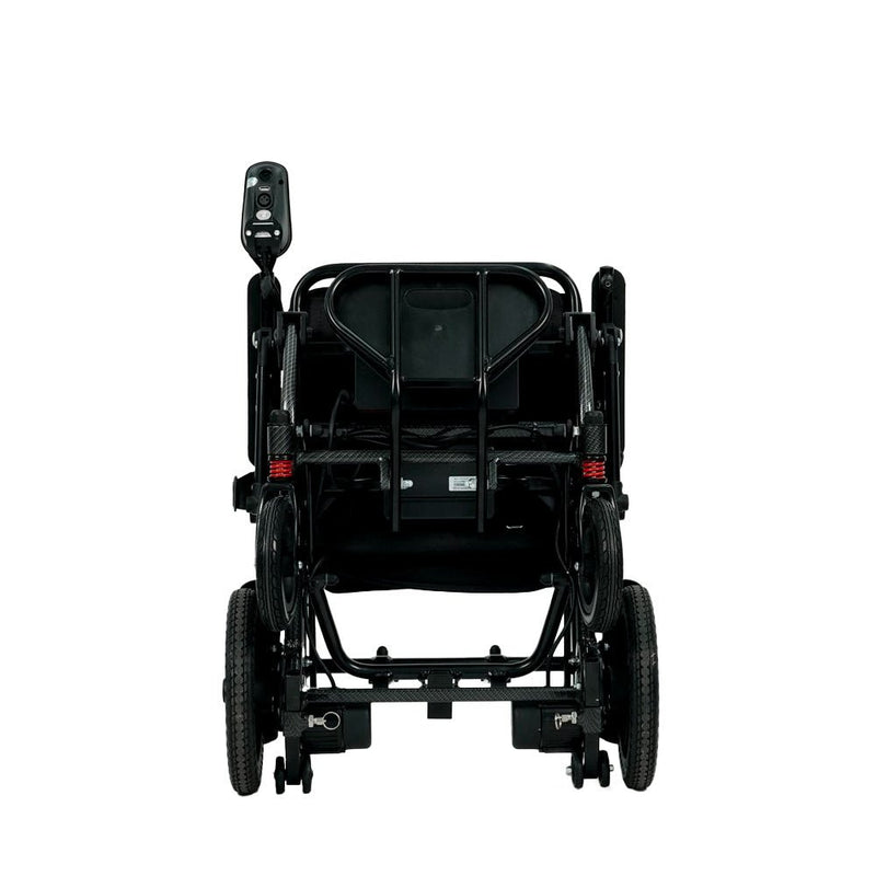Multi-Features Foldable Electric Travel Wheelchair With Carbon Design ...