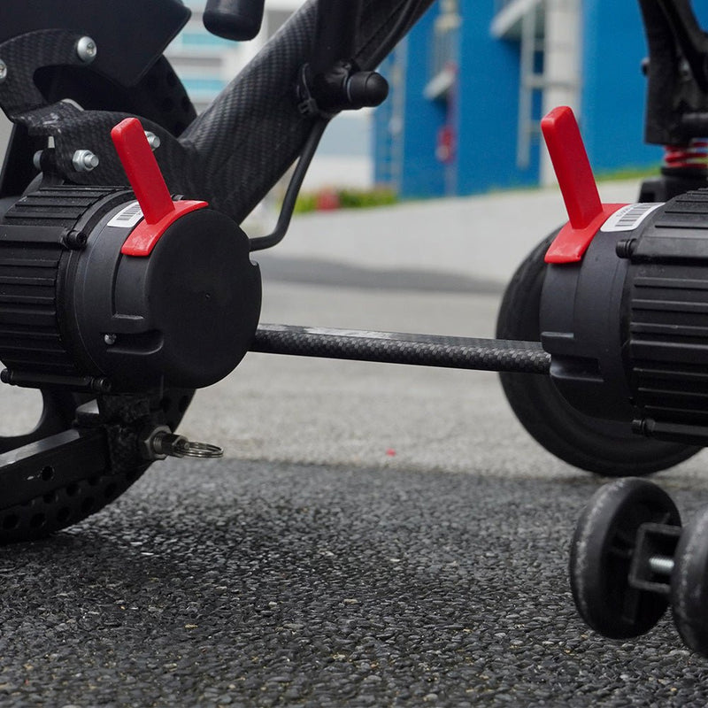 Multi-Features Foldable Electric Travel Wheelchair With Carbon Design ...