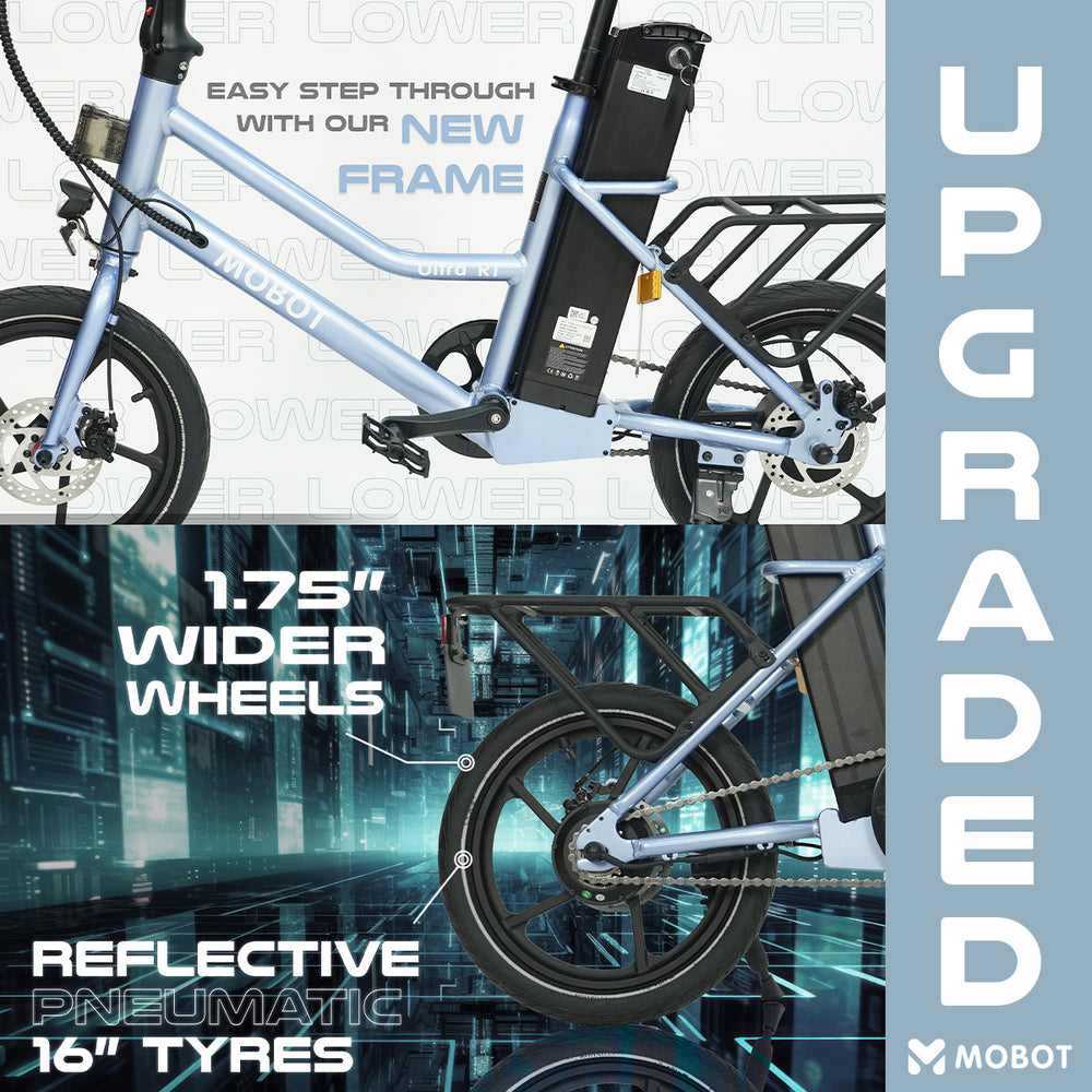 Longest Mileage E-Bike in SG | MOBOT Ultra RT Electric Bicycle