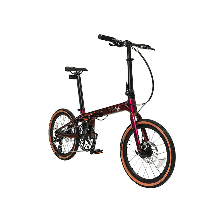 ROYALE CX7 | Carbon Fiber 7-Speed Lightweight Foldable Bike| MOBOT