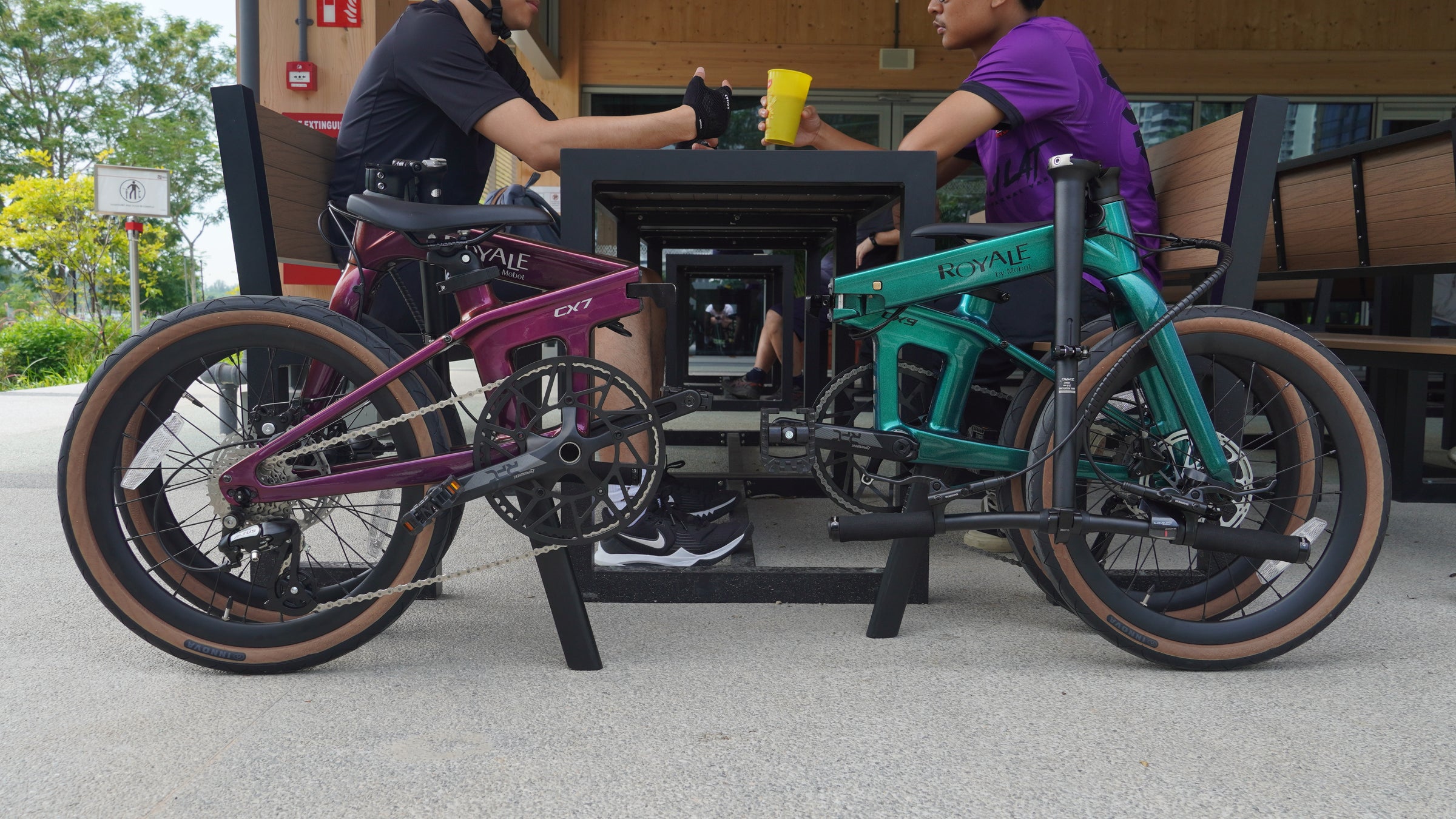 9.1kg Carbon Frame | ROYALE CX7 Carbon Foldable Bicycle