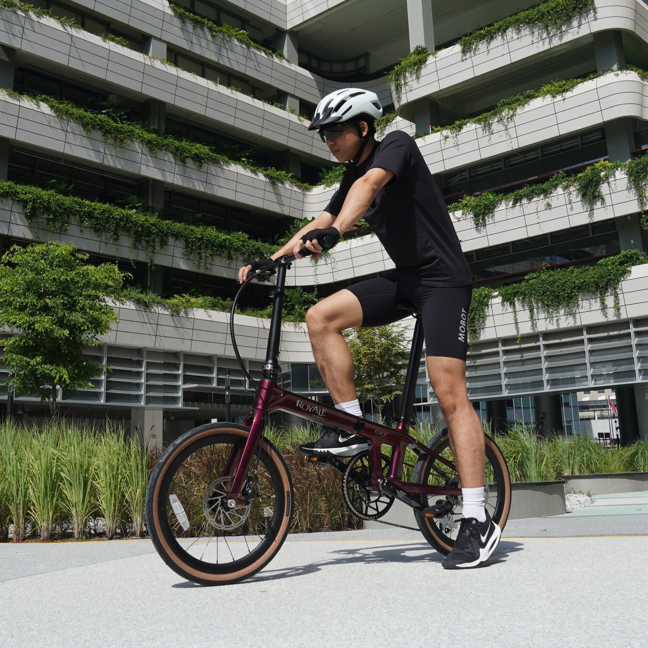 ROYALE CX7 | Carbon Fiber 7-Speed Lightweight Foldable Bike| MOBOT